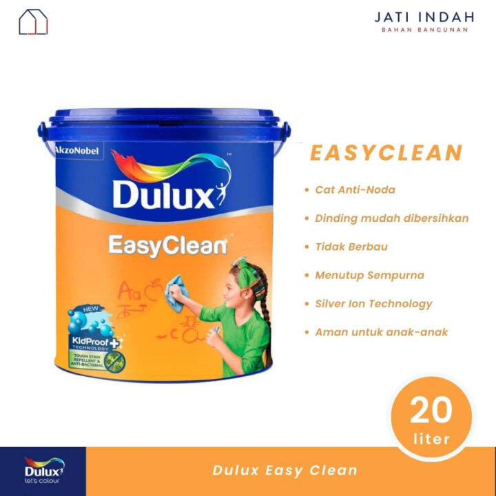 Cat Anti Noda 20 Ltr Dulux Easy Clean / Cat Dinding Mudah Dibersihkan ...