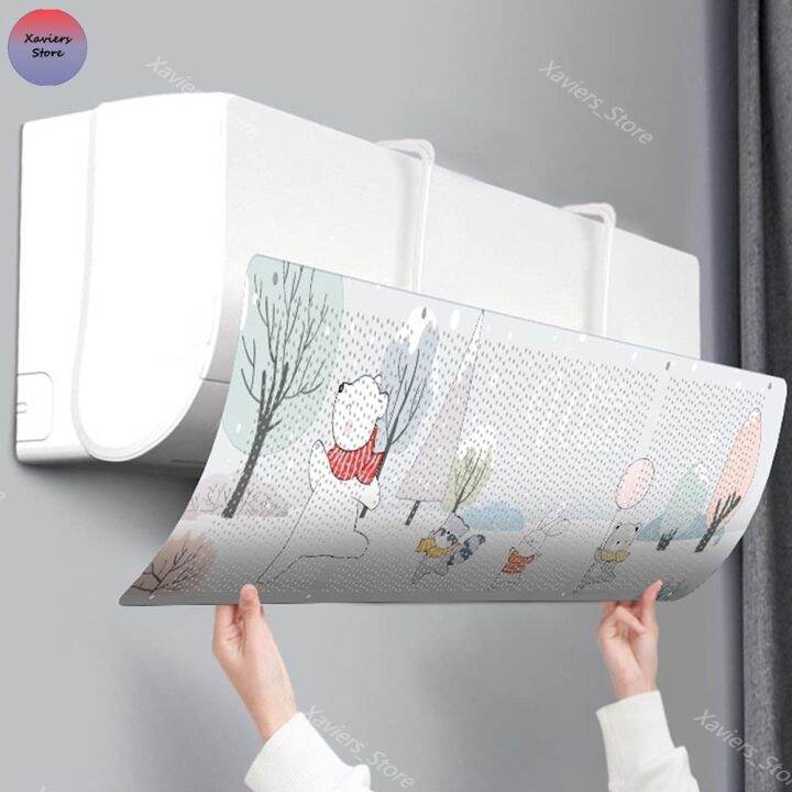 【COD】rj3385mte41 【Ready Stock】Aircon Wind Deflector / Blocker Hanging ...
