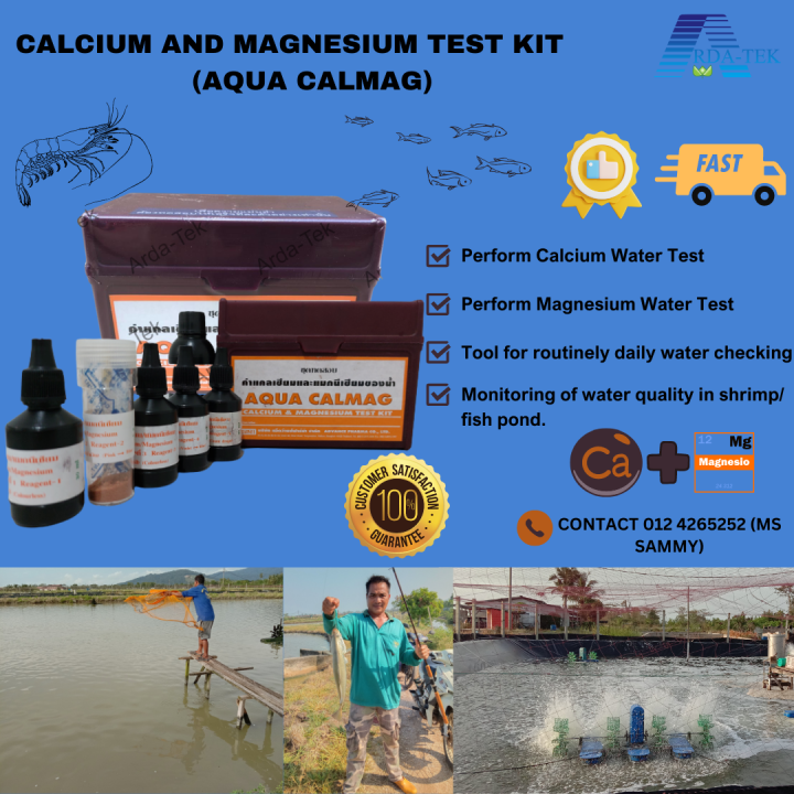 Calcium And Magnesium Test Kit (Aqua CalMag) | Lazada