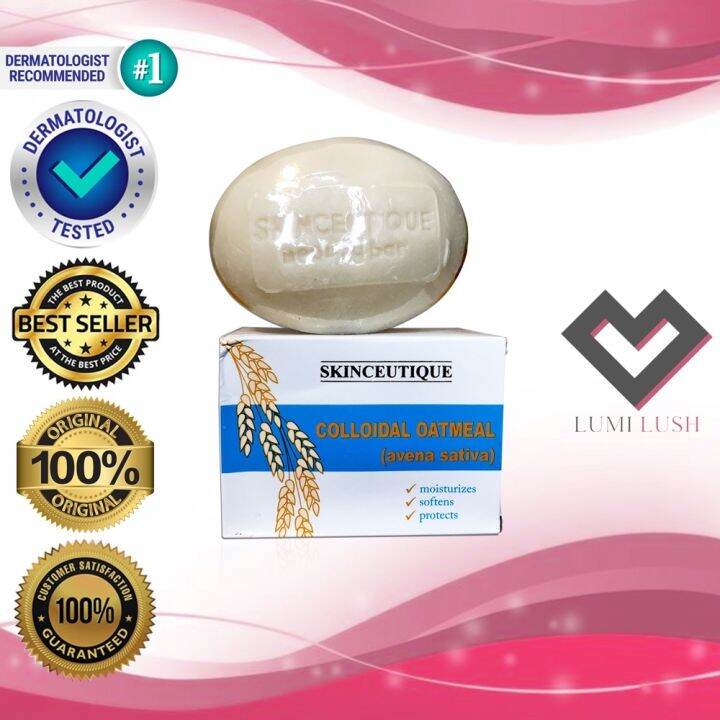 Skinceutique Colloidal Oatmeal Soap for Moisturizing Eczema Dry Skin ...