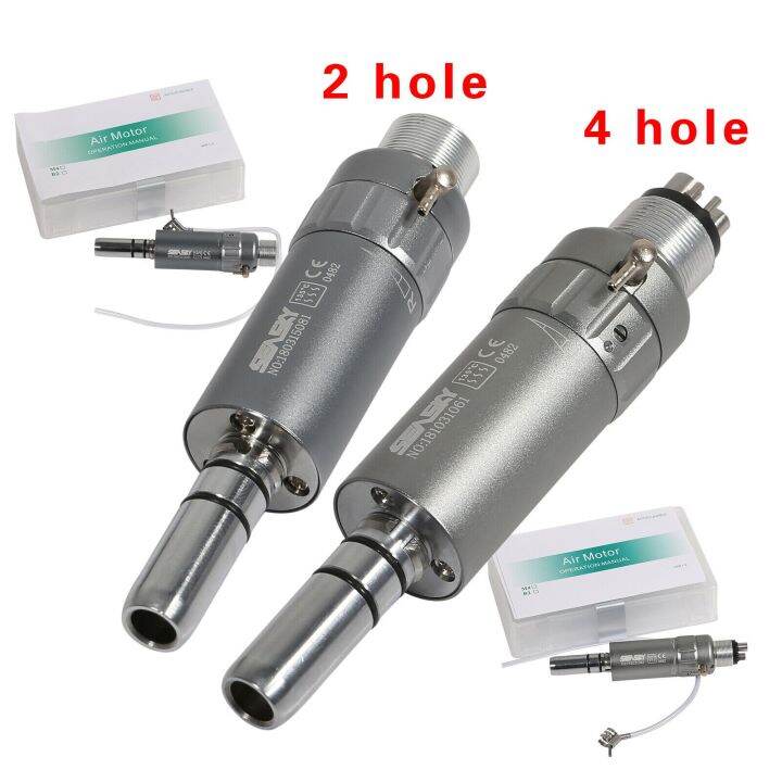 Dental Slow Low Speed E-Type Air Motor Micromotor 2/4Hole Handpiece Fit ...