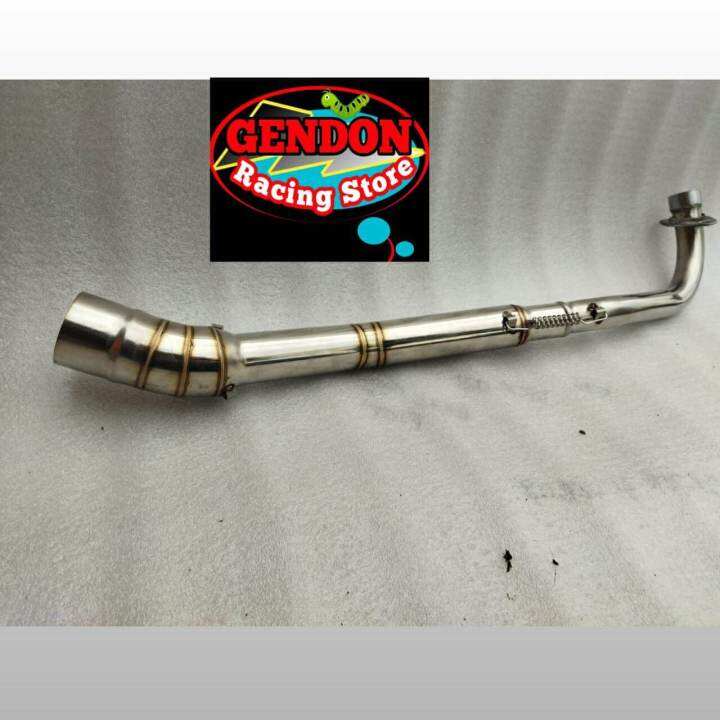 pipa leher knalpot racing Vega lama Vega new Jupiter Z Jupiter robot' Shogun Inlet 50 mm jalur ...