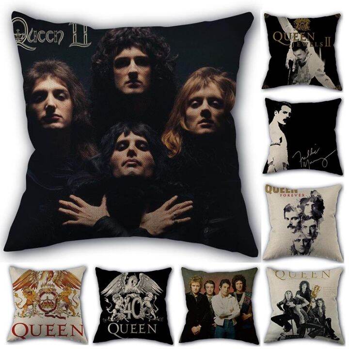 {FAZOZO Home Textile Store} ปลอกหมอนสั่งทำลาย Queen Band ปลอกหมอนผ้า ...