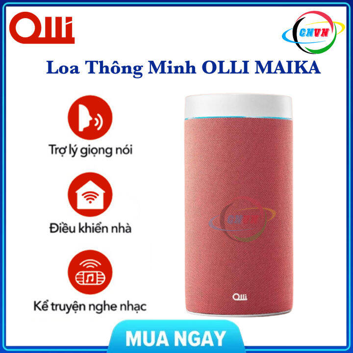 [PHÂN PHỐI CHÍNH THỨC]Loa thông minh màu hồng OLLI MAIKA-Công Nghệ Việt ...