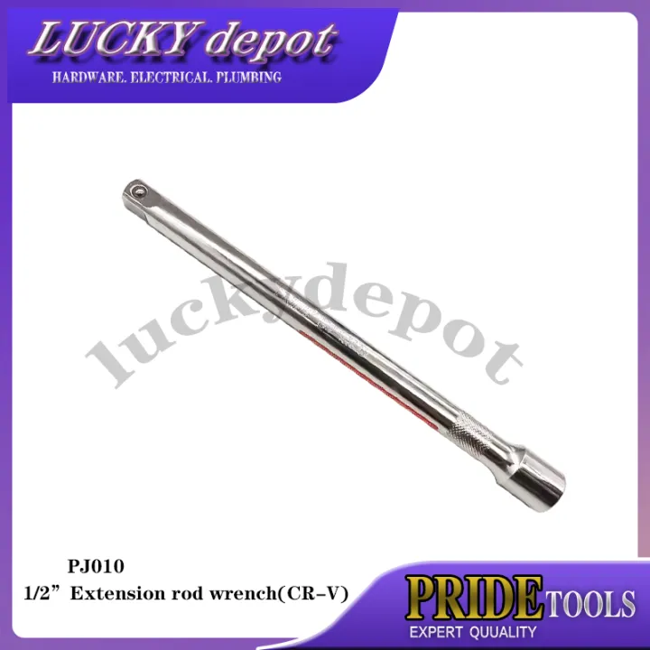 PRIDE PJ010 1/2" SOCKET EXTENSION ROD WRENCH EXTENSION BAR 250MM (CR-V ...