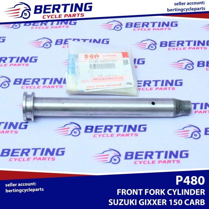 SGP FRONT FORK CYLINDER Suzuki Gixxer 150 Carb Genuine 51146-34J00-000 ...