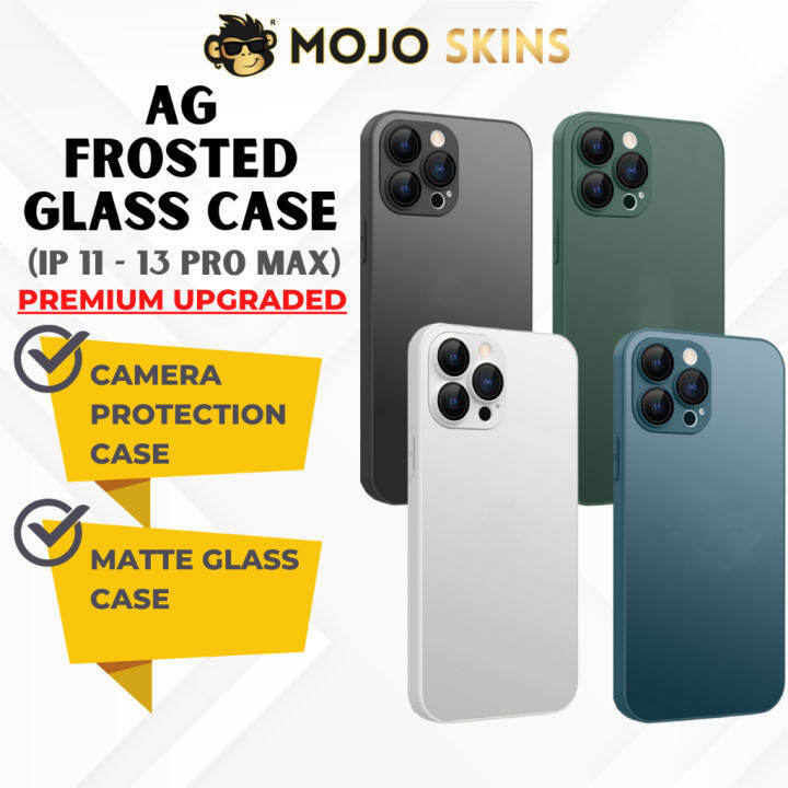 [MojoSkins] AG Frosted Glass Lens Film Protective Case for iP 13 Pro ...