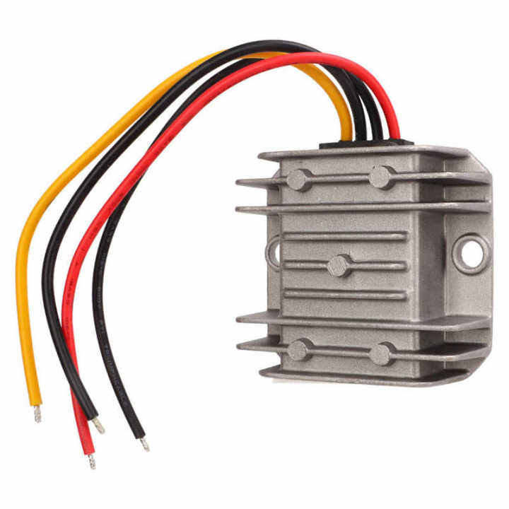 24V to 12V Power Transformer Converter Regulator DC 18-36V Buck to DC 12V 120W 10A Waterproof ...