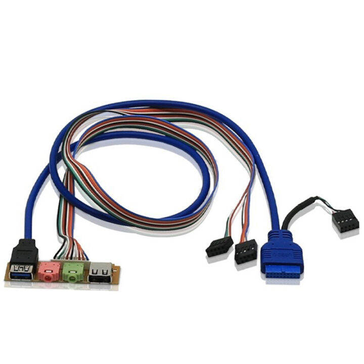 USB 2.0+ 3.0 Port Chassis PC Computer Case Audio Front Panel Replace ...