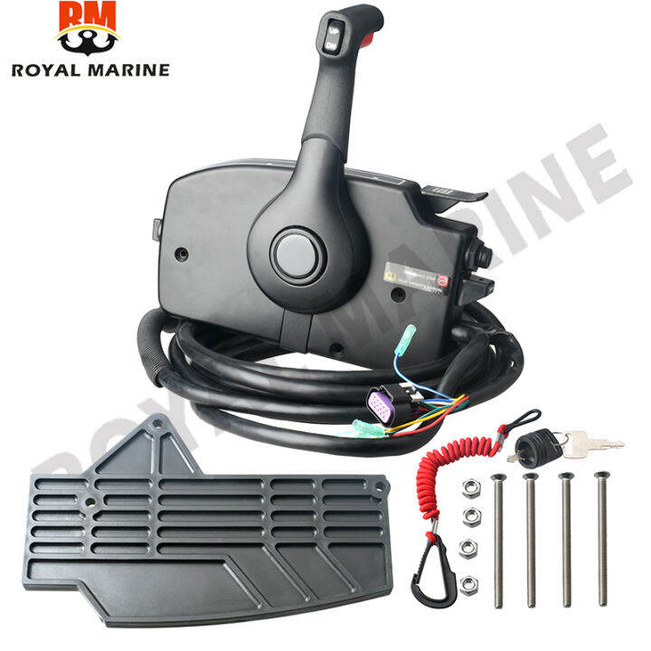 Remote Control Box With 14 Pin 15FT Cable Side Mount For Mercury ...