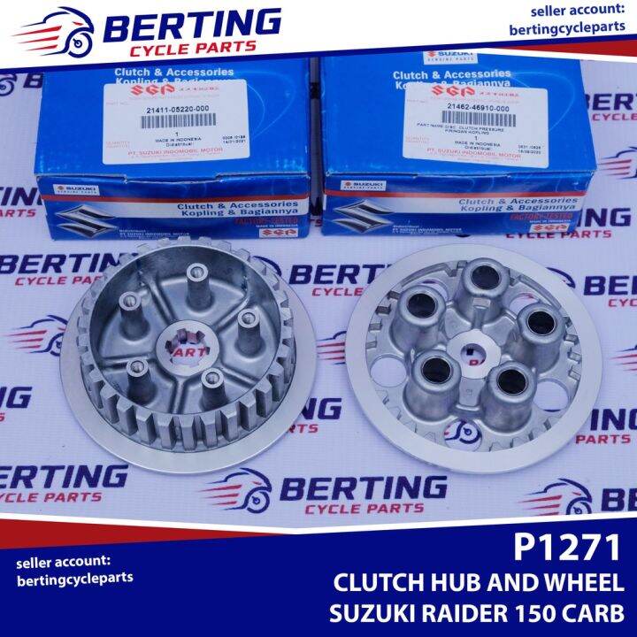 SGP CLUTCH HUB CLUTCH WHEEL Suzuki Raider 150 Carb Genuine 21411-05220 ...