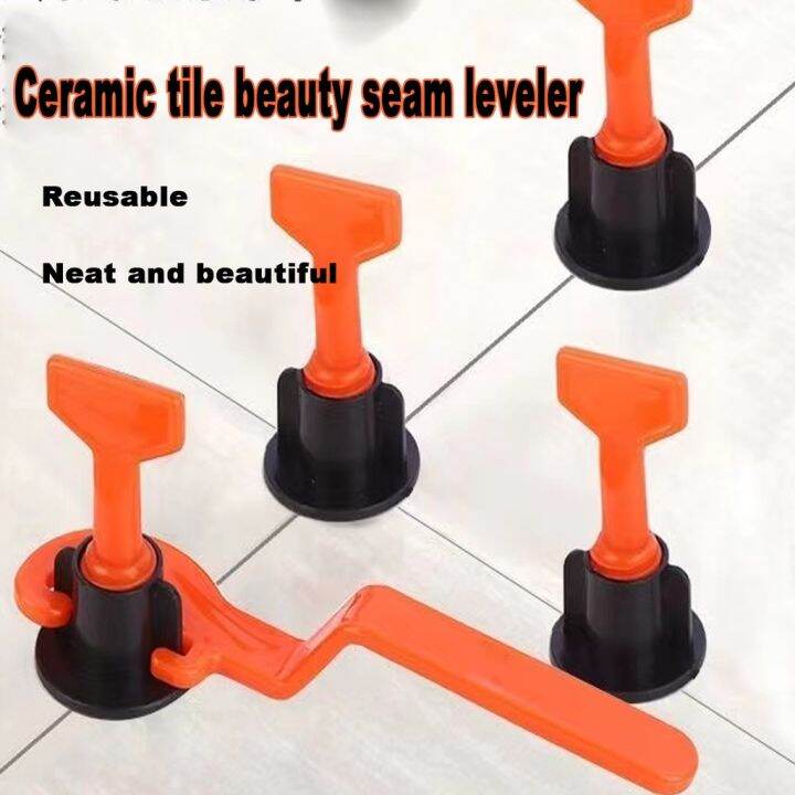 50Pcs ceramic tile leveling machine ceramic tile gap micro-leveling ...