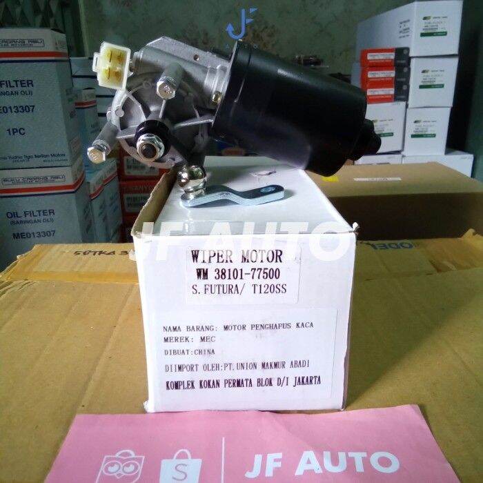 WIPER MOTOR DINAMO MEC FUTURA COLT T120SS 38101-77500 100% ORIGINAL ...