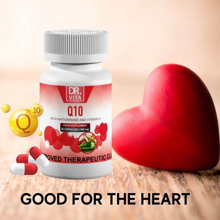 Dr vita Q10 with nattokinase and vitamin e | Lazada PH
