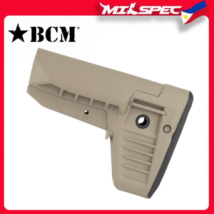 BCM Gunfighter Stock Mod 1 SOPMOD FDE - bcm stock m4 ar15 556 ar10 ...