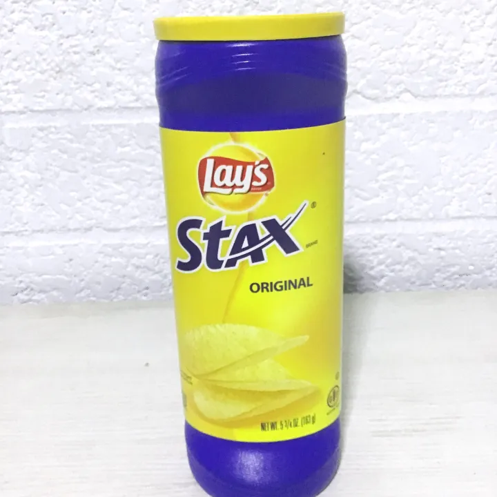 LAY'S® STAX® Original Potato Crisps 163g | Lazada PH