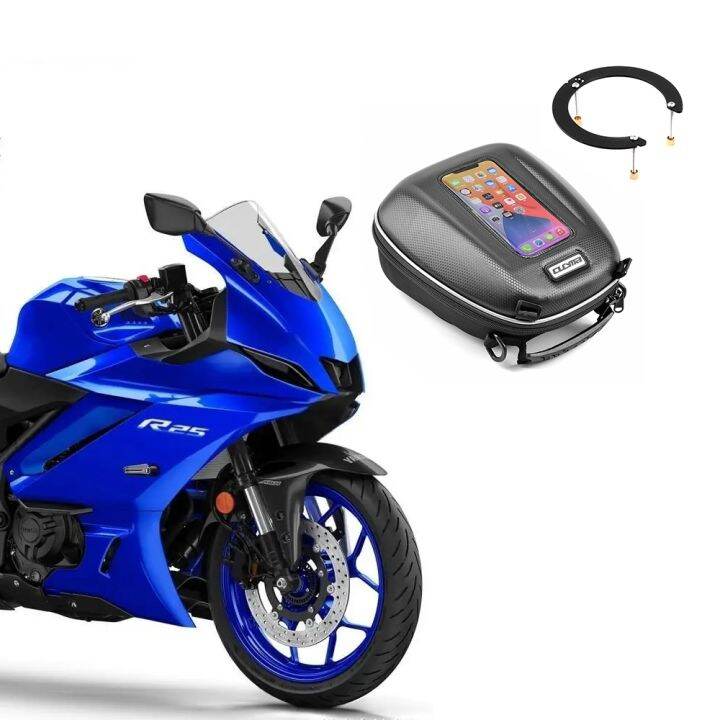 Motorcycle Tanklock Fuel Tank Bag Flange For YAMAHA YZF R25 R3 R15 R6 R1 R1M XSR 125 155 900 ...