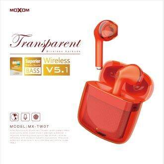 MOXOM MX-TW07 TRANSPARENT WIRELESS EARBUDS Version 5.1 | Lazada