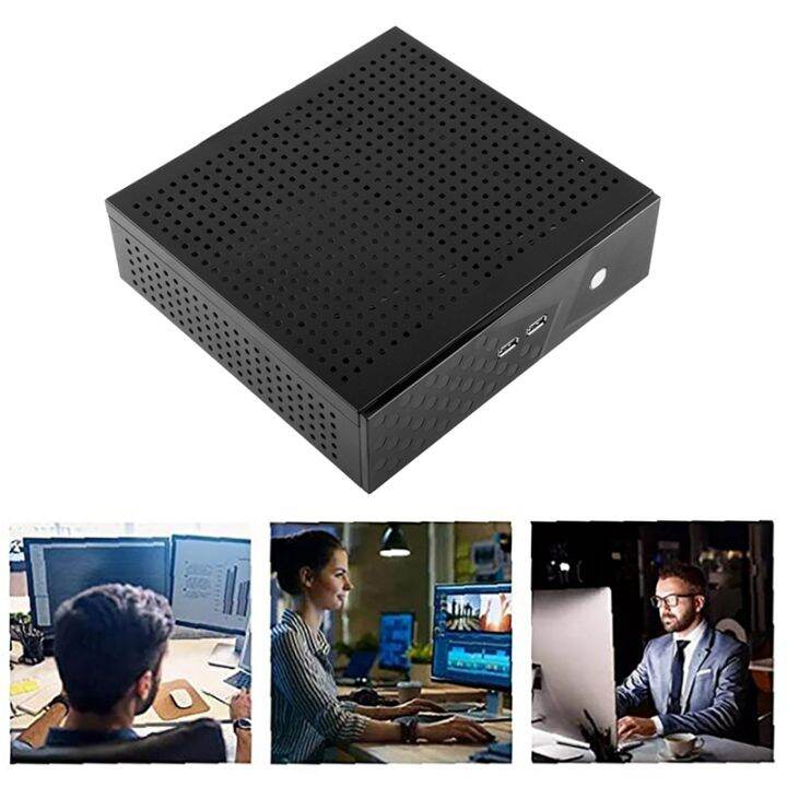 【Ready Stock&COD】C60X Mini Computer Case Can Be Wall-Mounted USB2.0 ITX ...