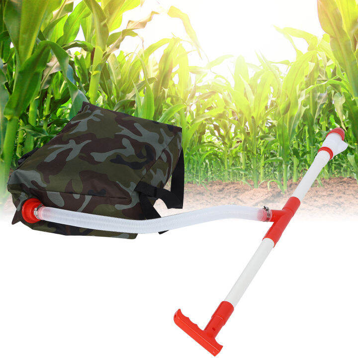 Manual Fertilizer Spreader Fertilizing Tool with Bag for Farm Corn ...