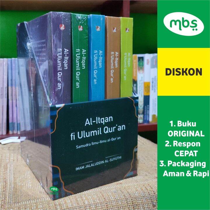 BOX SET BUKU AL-ITQAN FI ULUMIL QURAN (HARD COVER) - Samudera Ilmu-Ilmu al-Qur'an - Imam ...