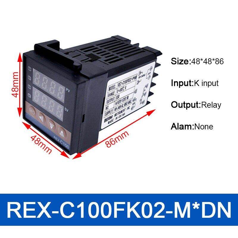 REX-C100 Mới Bộ Điều Khiển Nhiệt Độ Thông Minh PID Bộ Điều Nhiệt Đa ...
