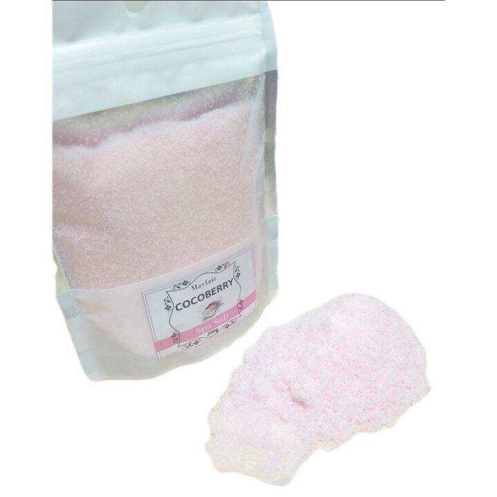 P Cocoberry Essence Spa Salt 200g whiten smooth anti aging scrub ...
