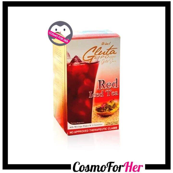 Authentic Gluta Lipo Red Iced Tea | Lazada PH