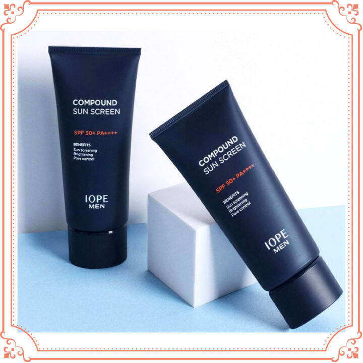 IOPE men compound sun screen 50ml/SPF50+PA++++/Pore and sebum care ...