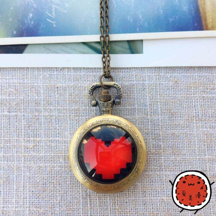 Undertale undertale Sans Frisk Chara Papyrus gift box pocket watch ...