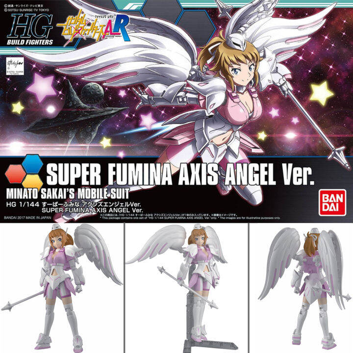 Model โมเดล ของแท้ 100% Bandai HG BF จากการ์ตูนเรื่อง Gundam Build Fighters กันดั้ม บิลด์ ไฟท์เต ...