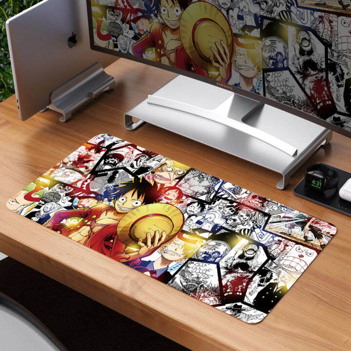 ONE PIECE Gaming Mouse Pad 70x30CM 700x300MM Anti Slip Luffy Anime ...