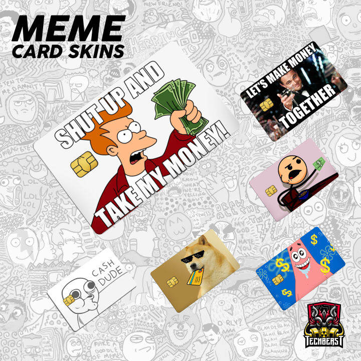 3M Memes ATM Debit Credit Beep Card Skin Vinyl Sticker Corporation ...