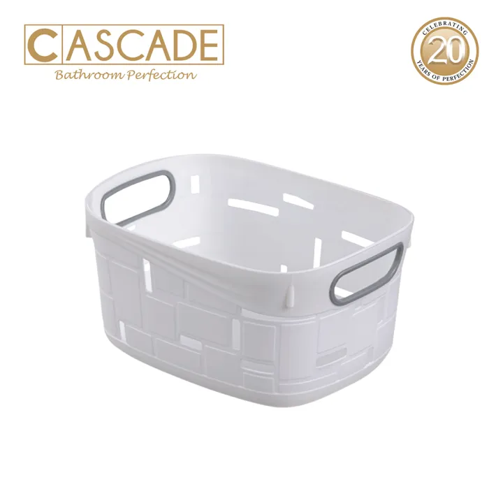 Cascade Large / 9 Liters Abstract Storage Basket L 32.7 cm x W 24.5 cm ...