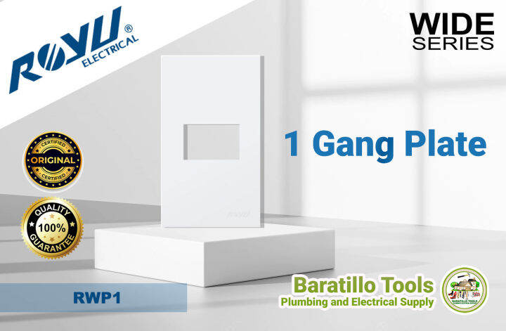 ROYU WIDE Series Gang Plate RWP1 & RWP3 | Lazada PH