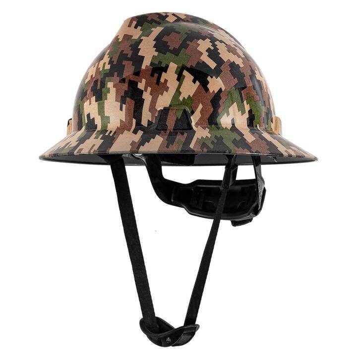 LOEBUCK carbon fiber summer construction site engineering safety helmet ...