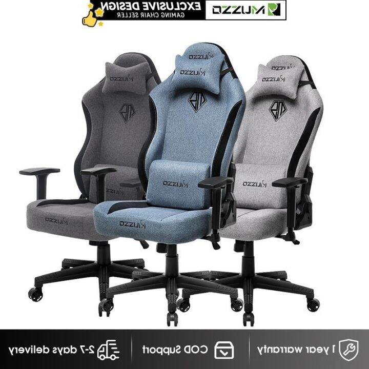 MUSSO Aeolus Series Gaming Chair Extra Large Size High-Back Fabric ...