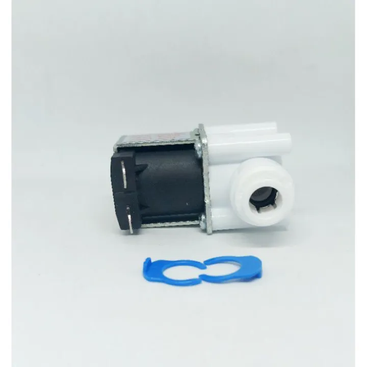 DC 24V 3/8 Inlet Feed Electric Solenoid Valve Quick Connect for RO ...