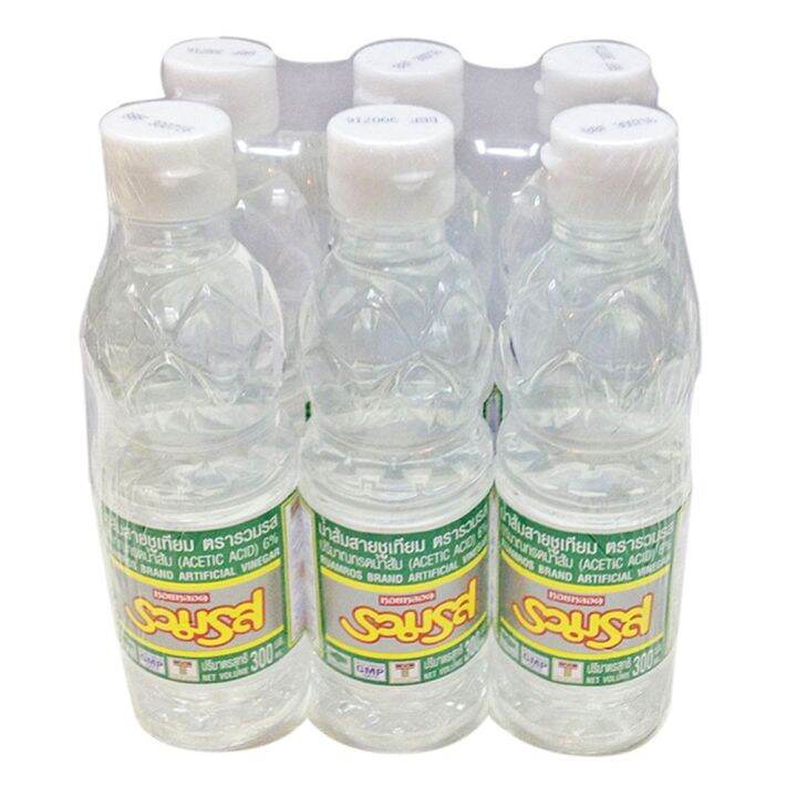 [ส่งฟรี!!!] รวมรส น้ำส้มสายชูเทียม 300 มล. x 6 ขวดRuamros Vinegar 300 ml x 6 bottles | Lazada.co.th