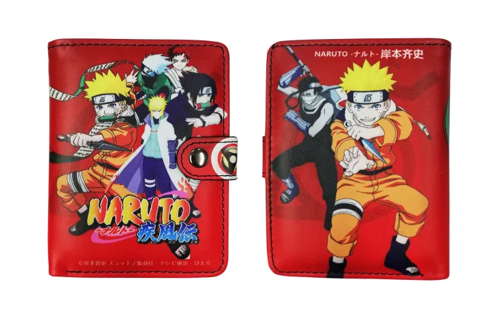 Naruto Characters Design Bifold Wallet | Lazada PH