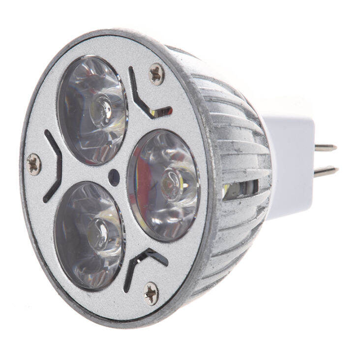 MR16 3x1 Watt LED Spot Light Bulb 20W, White, for Track Light ...