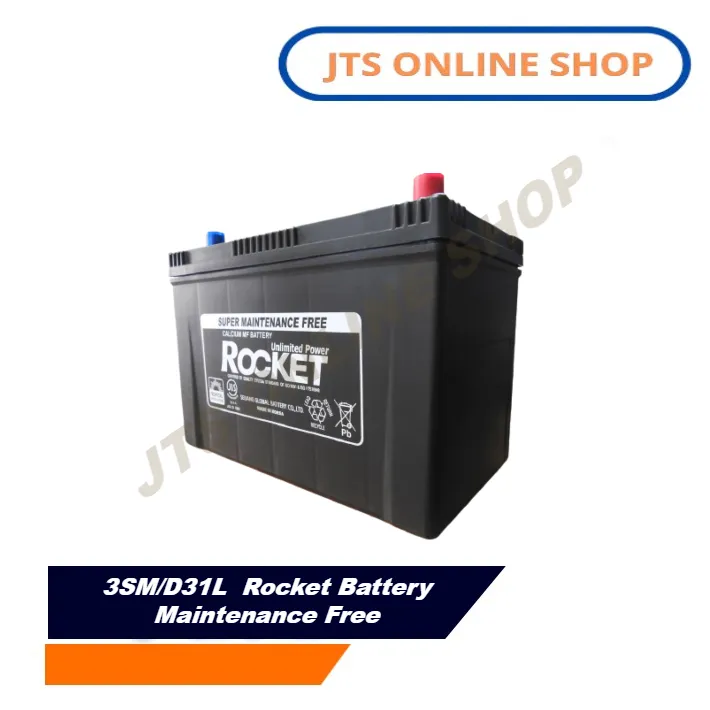 3SM/D31L ROCKET/GLOBAL/SEBANG BATTERY MAINTENANCE FREE | Lazada PH