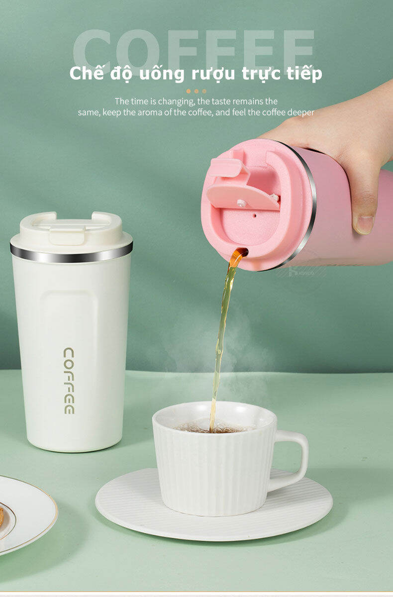 Bình Giữ Nhiệt Lõi Inox Coffee Holic Giữ Nhiệt Nóng Lạnh 8-10h Lõi Inox ...