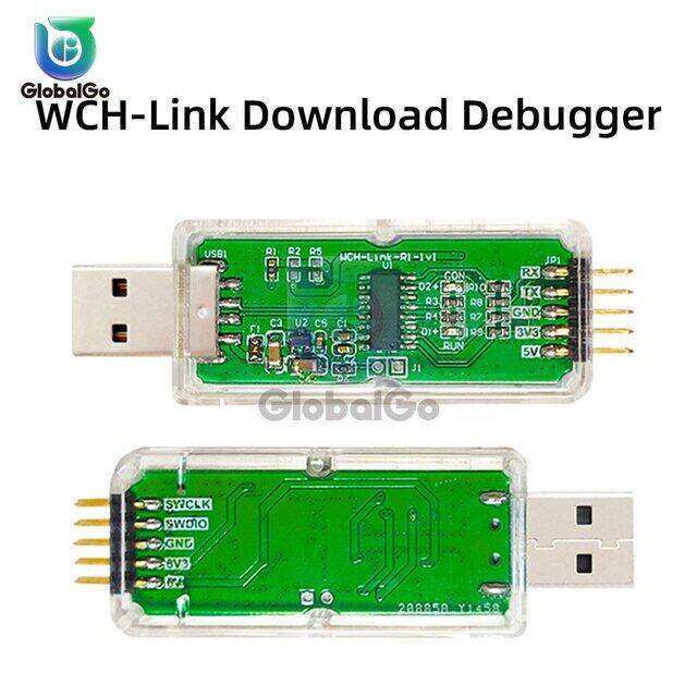 Wch Link Download Debugger Risc V Framework Mcu Oonline แก้จุดบกพร่อง Swd Interface ไฟมีอินดิเค