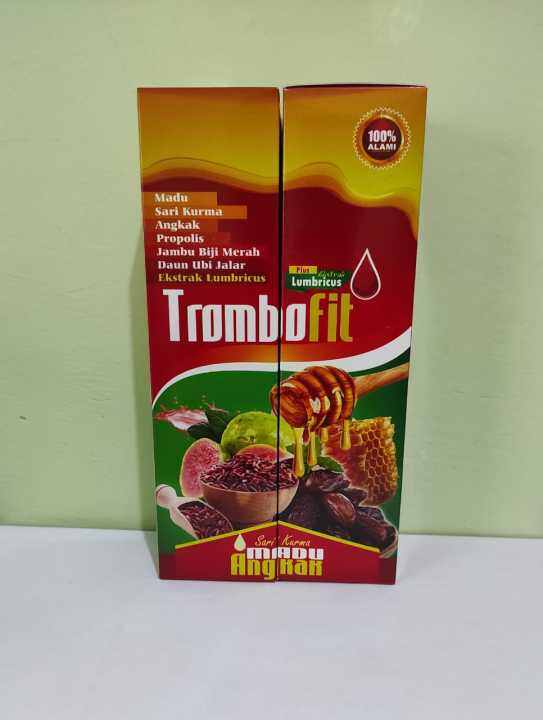 SARI KURMA MADU ANGKAK TROMBOFIT 460gr Plus Propolis Jambu Biji Daun ...