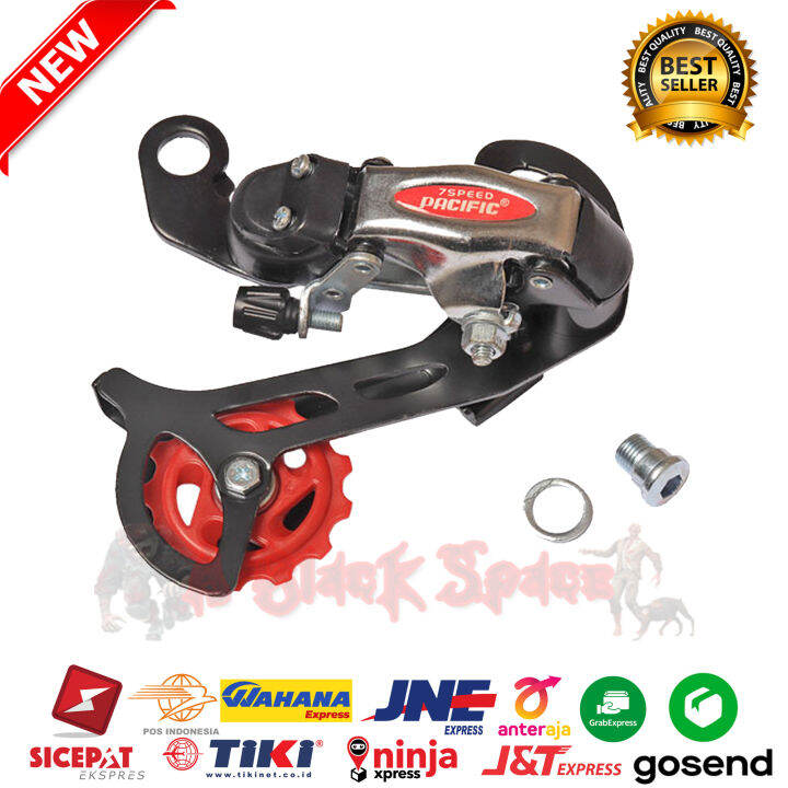 RD Rear Derailleur 6 7 Speed Model Baut L PACIFIC SP-E302 RD Operan ...