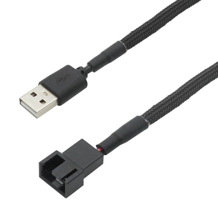 3pin or 4pin Fan To Usb Adapter Cables 4 Pin Computer Pc Fan Power ...