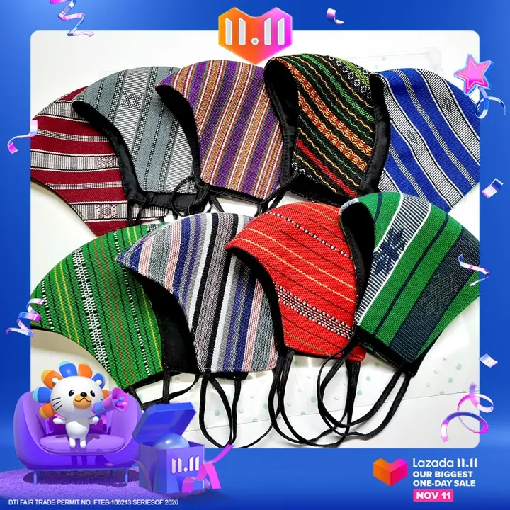 Inabel Cloth Face Mask Baguio Facemask | Lazada PH