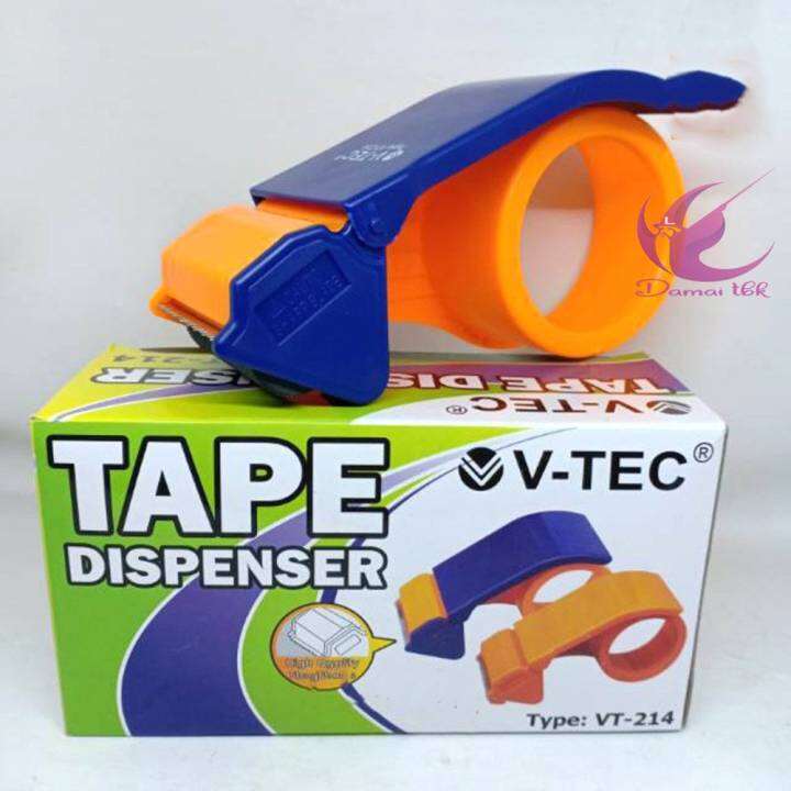 V-tec Vtec Tape Dispenser VT-214 Tempat Lakban Dispenser Lakban ...