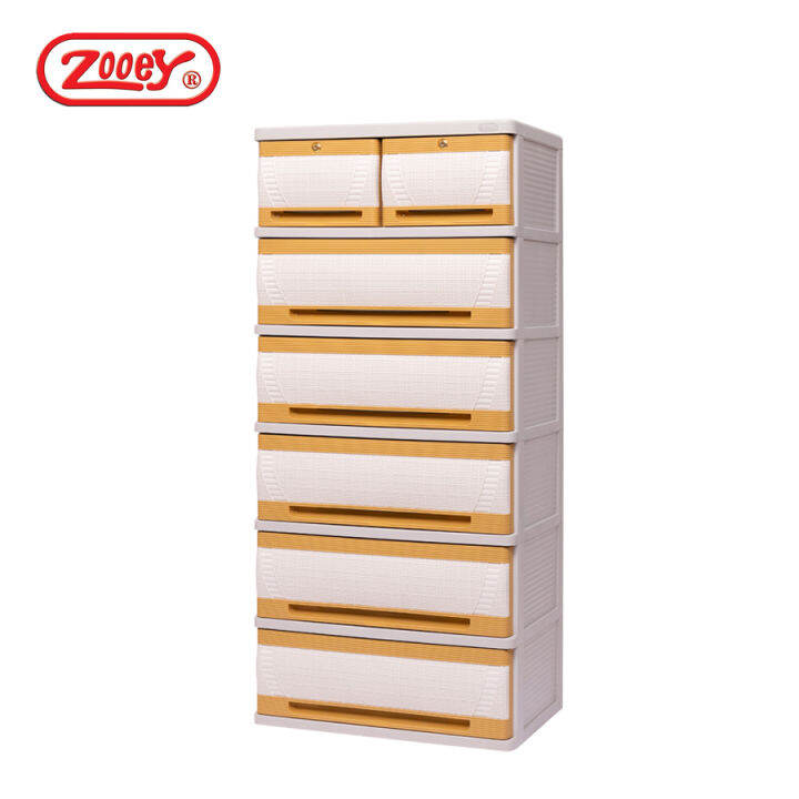 ZOOEY 2022-H HARMONY DRAWER WITH 2-TONE 6 LAYER DRAWER | Lazada PH
